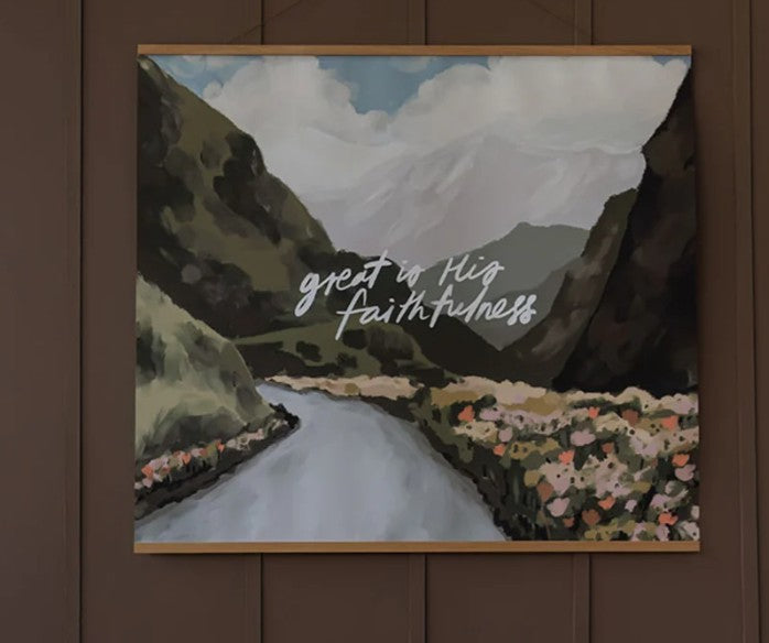 Great is Thy Faithfulness-large poster – Pretties & Grace
