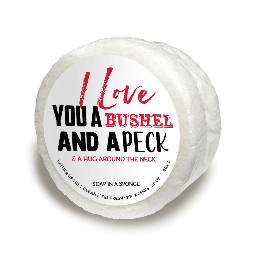 I Love You a Bushel Soap Sponge – Pretties & Grace